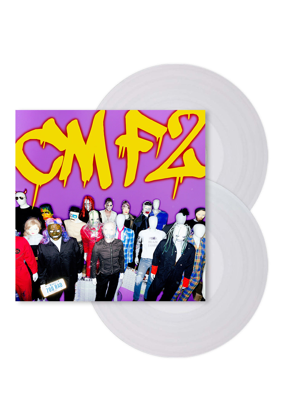 Corey Taylor - CMF2 Translucent Milky Clear - Colored 2 Vinyl | Classic ...