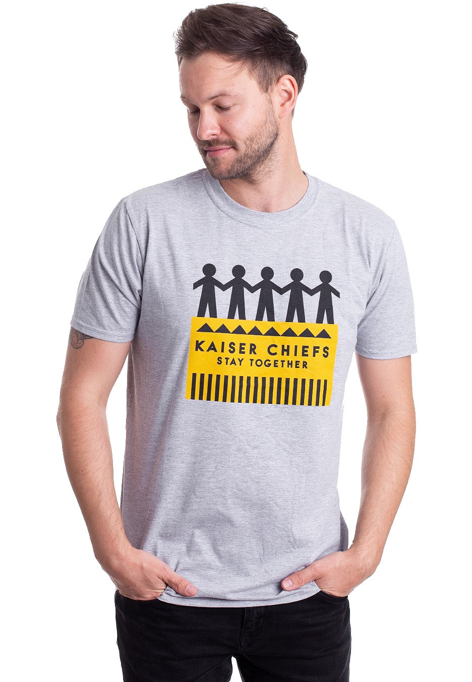 Kaiser Chiefs - Paper Dolls Grey - T-Shirt | Classic Rock Magazine